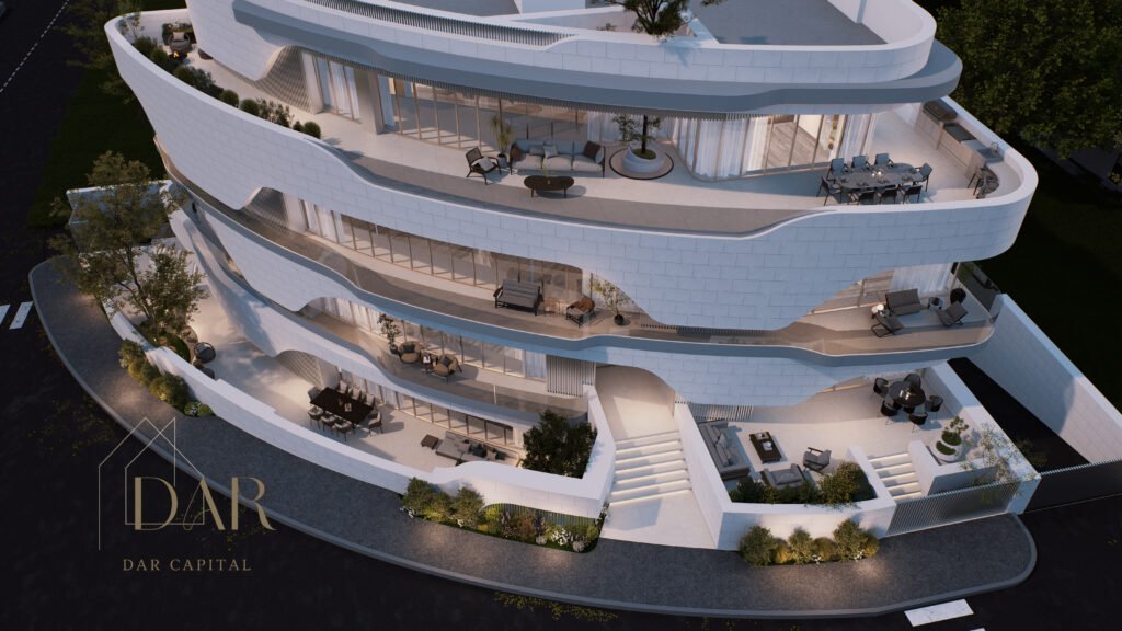Full-Floor Roof Apartment with Surrounding Terrace in Dabouq For Sale ...